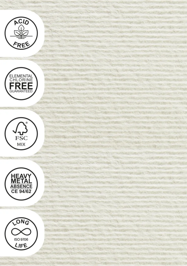 Acquerello Avorio 100 g/m² Pliego | Papel Texturado 72×101